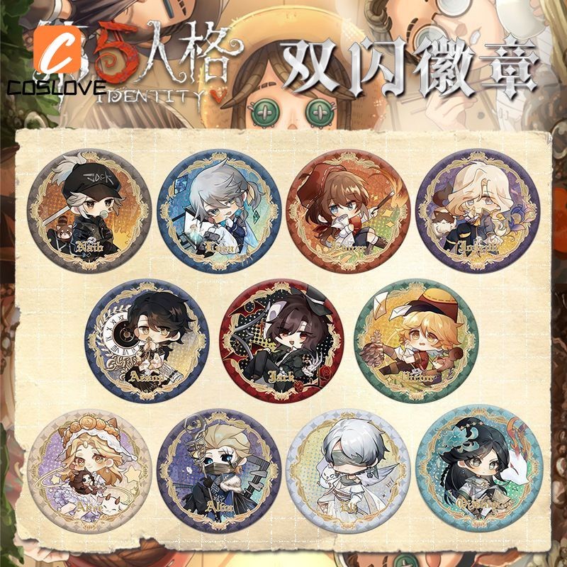 Original Identity V Fan Made Badge 58mm Bag Decoration Big Badge ...