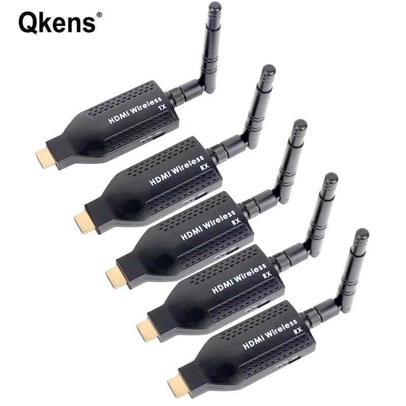 150M Wireless Wifi HDMI Extender Video Transmitter and Receiver Display ...
