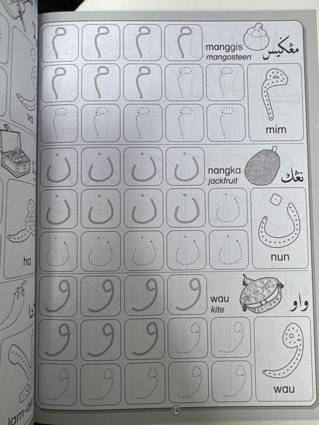 Buku Aktiviti Belajar Menulis Bacaan Untuk Pembelajaran Awal Abjad ...