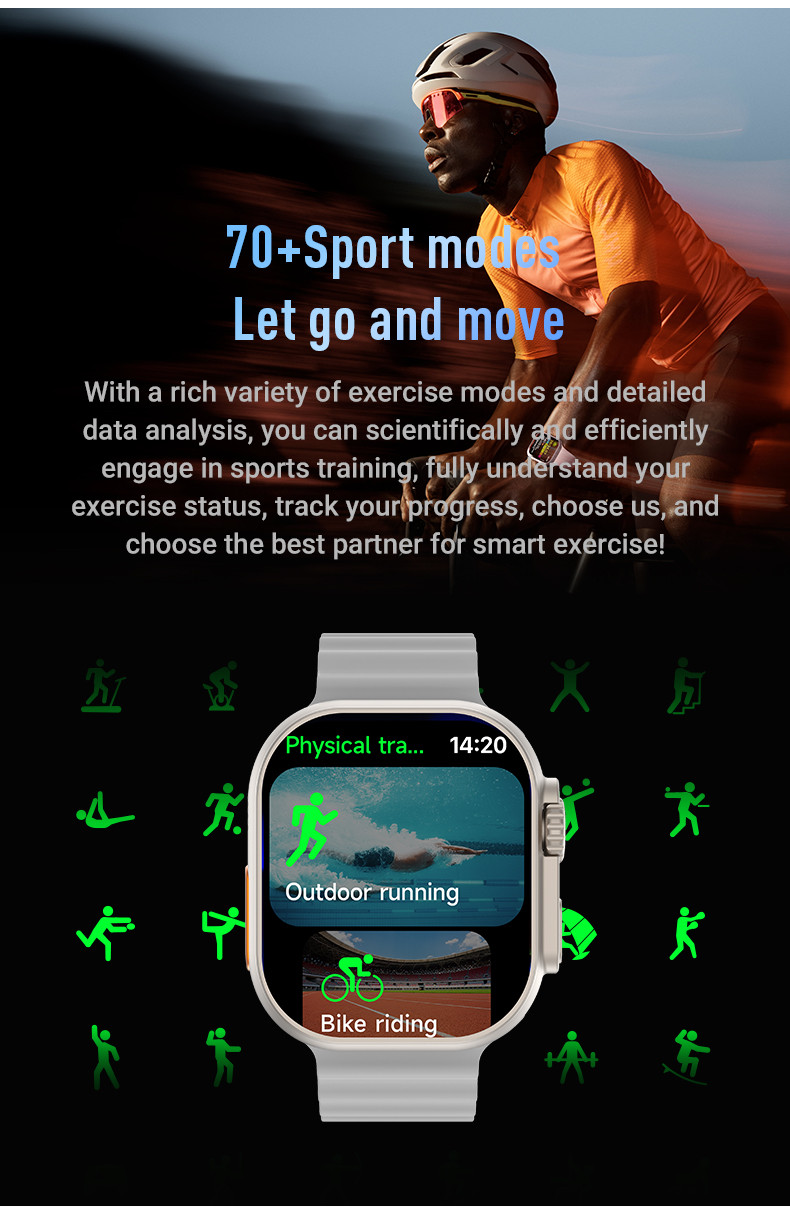 Ultimate T83 Pro Smart Watch 4G SIM Card Camera, Video Call, Fitness ...