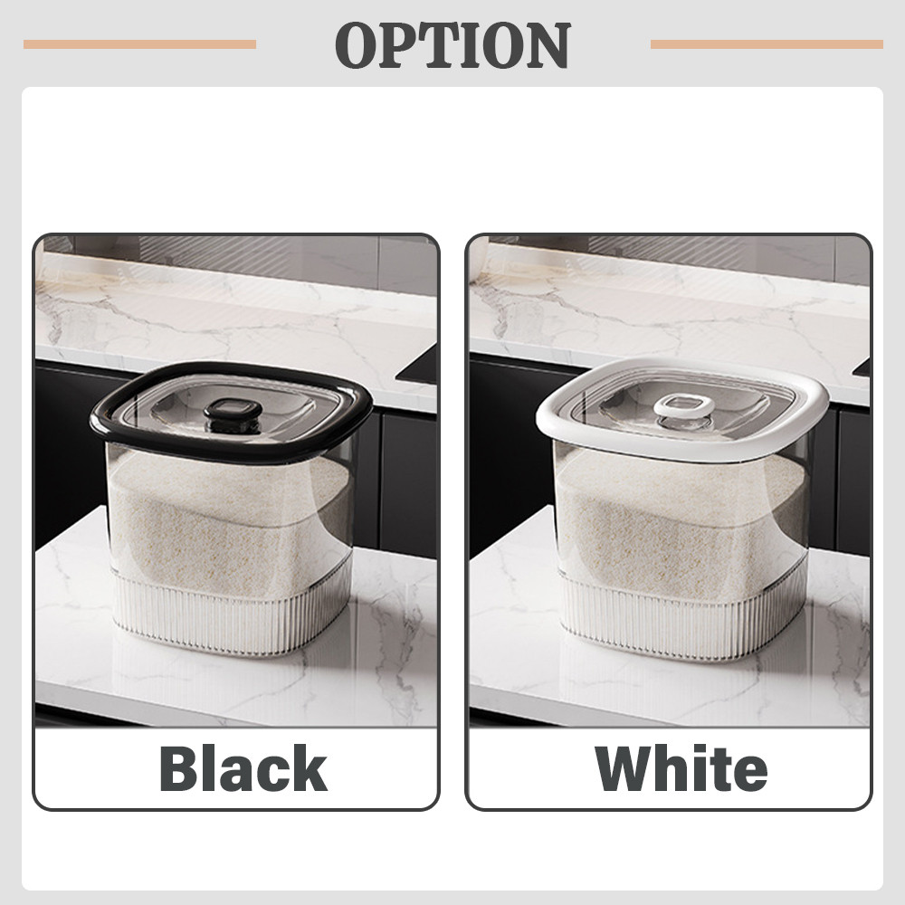 Innohut 5kg/10kg Airtight Rice Container Rice Bucket Rice Barrel Rice ...