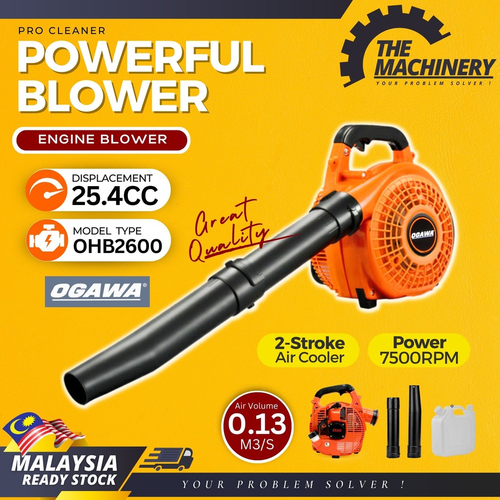 OGAWA OHB2600 Hand Blower Leaf Blower Angin Petrol Air Blower Cordless ...