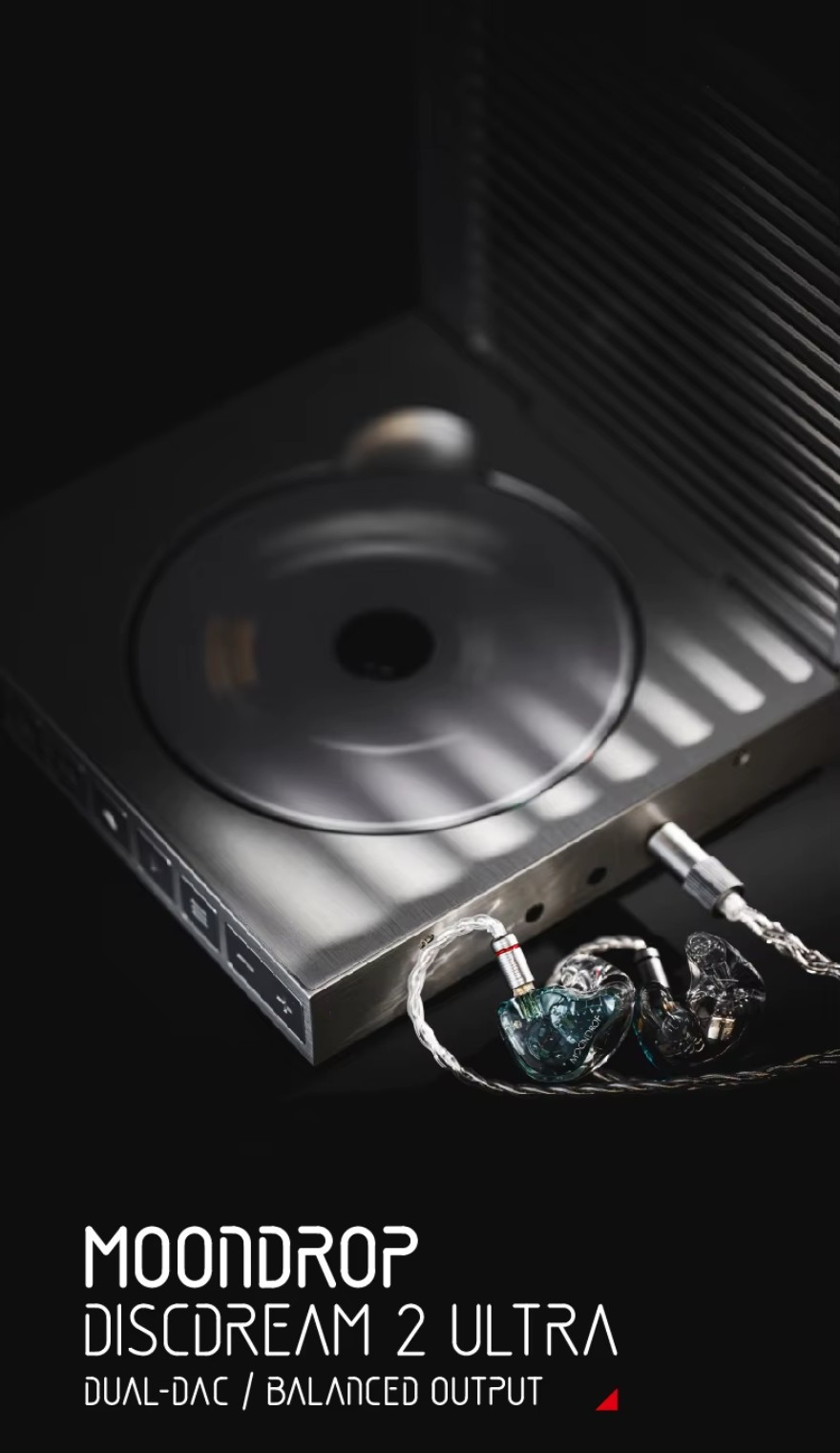 Moondrop DISCDREAM2 ULTRA, Portable CD Player: Hi-Fi Grade, 4.4mm ...