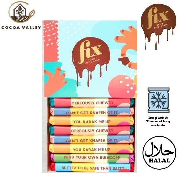 FIX Chocolate Assorted Flavour Full Range 80g | Shopee Malaysia