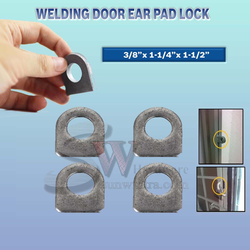 PAD LOCK EAR BRACKET / TELINGA PINTU BESI / GRILL WELDING MILD STEEL ...