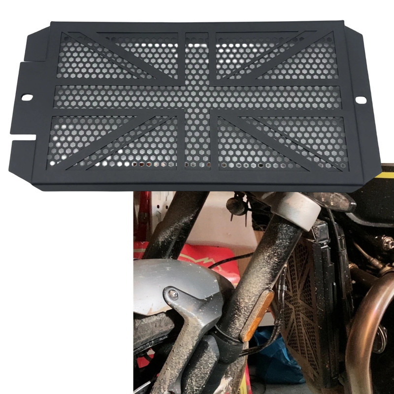 Water Tank Radiator Grille Protection Cover For Triumph Street ...