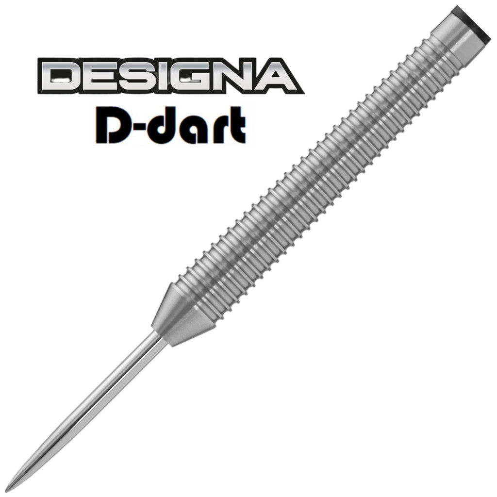 DESIGNA STEEL TIP DARTS - 25G MEGA GRIP V2 M4 90% TUNGSTEN DART SET ...