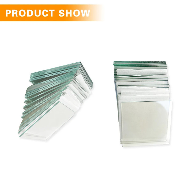 50x50x2.2mm FTO conductive glass,7 ohm Lab Transparent Conductive Glass ...