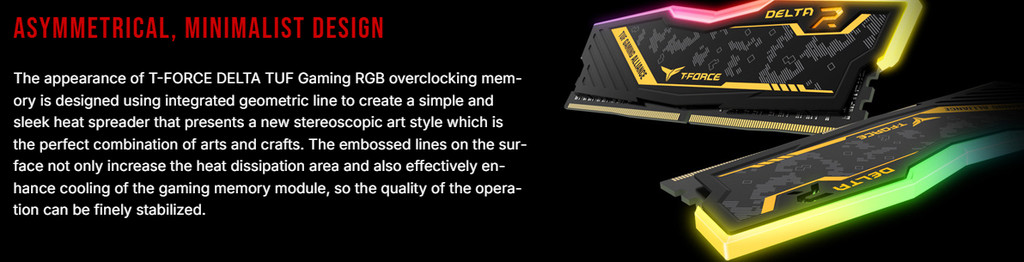 T-FORCE DELTA R TUF 8GB 3200MHZ DDR4 RGB RAM | Shopee Malaysia
