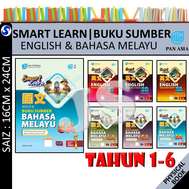 SMART LEARN ENGLISH RESOURCE BOOK YEAR 1B - 3B & BUKU SUMBER BAHASA MELAYU TAHUN 1A-6A 资料手册 KSSR ...