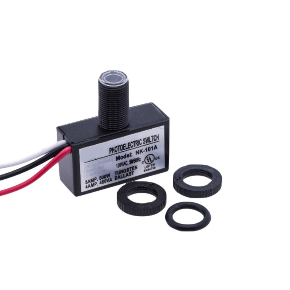 Photoelectric Photocell Dusk to Dawn Button Flush Mount Photo Control ...