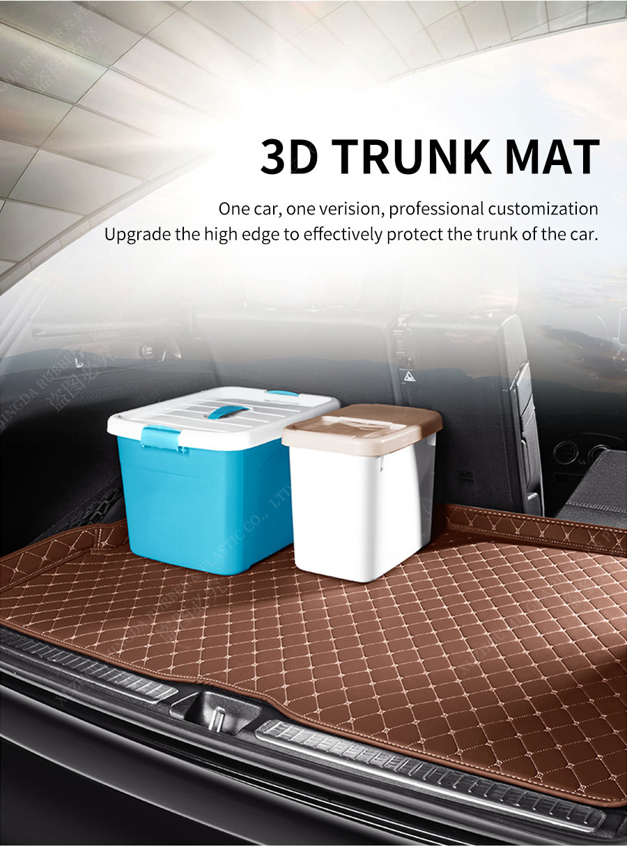 LUTEHIL Car Trunk Mat For Porsche Macan 2014 2015 2016 2017 2018 2019 ...