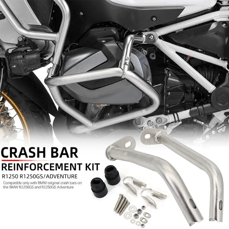 NEW Motorcycle Engine Crash Bar Bumper Frame Protection Reinforcement ...