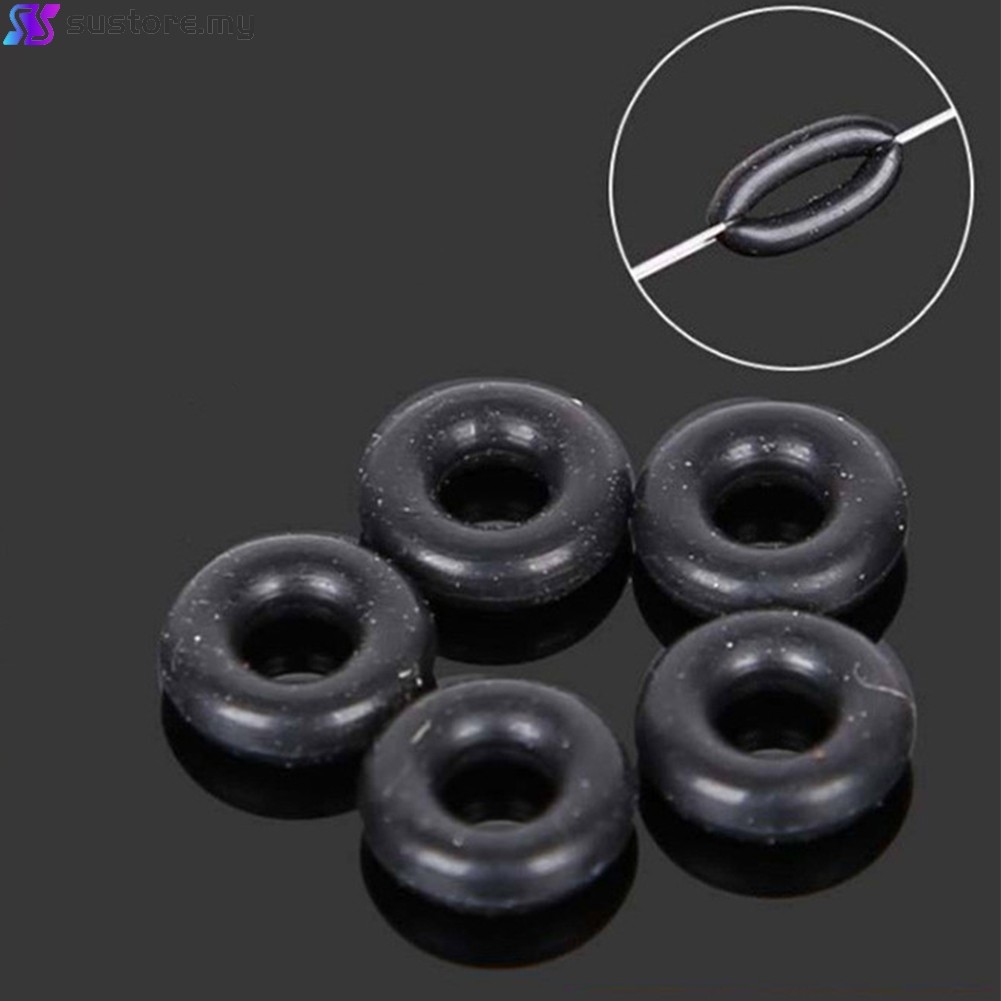 [Super]100Pcs Carp Fishing Rigs Rings O Ring for Wacky Rigging Worms ...