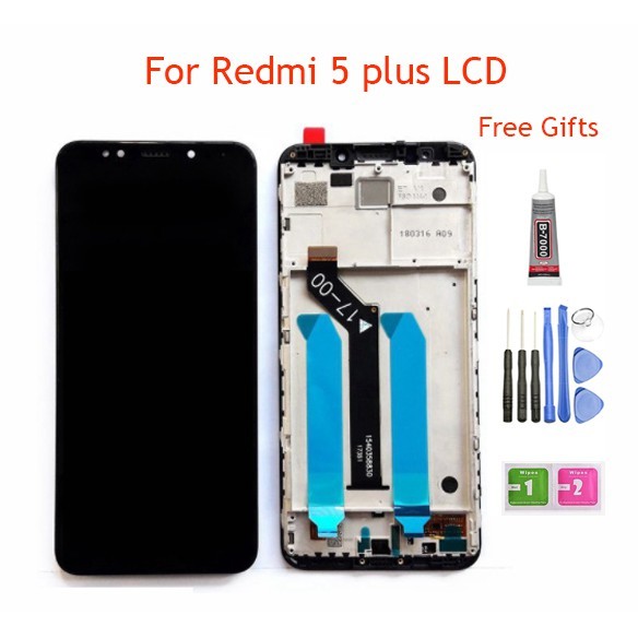 in stock Tigerparts For Redmi 5 plus LCD Screen Touch Display Full set ...