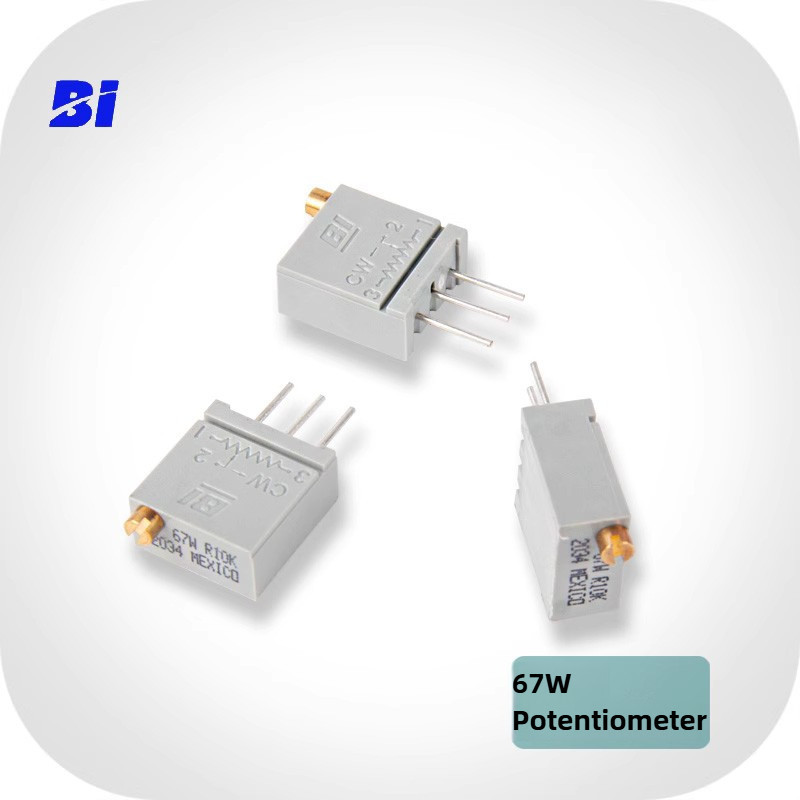 Original BI Potentiometer 67W 67WR PK BOURNS 3296 for Audio Device ...