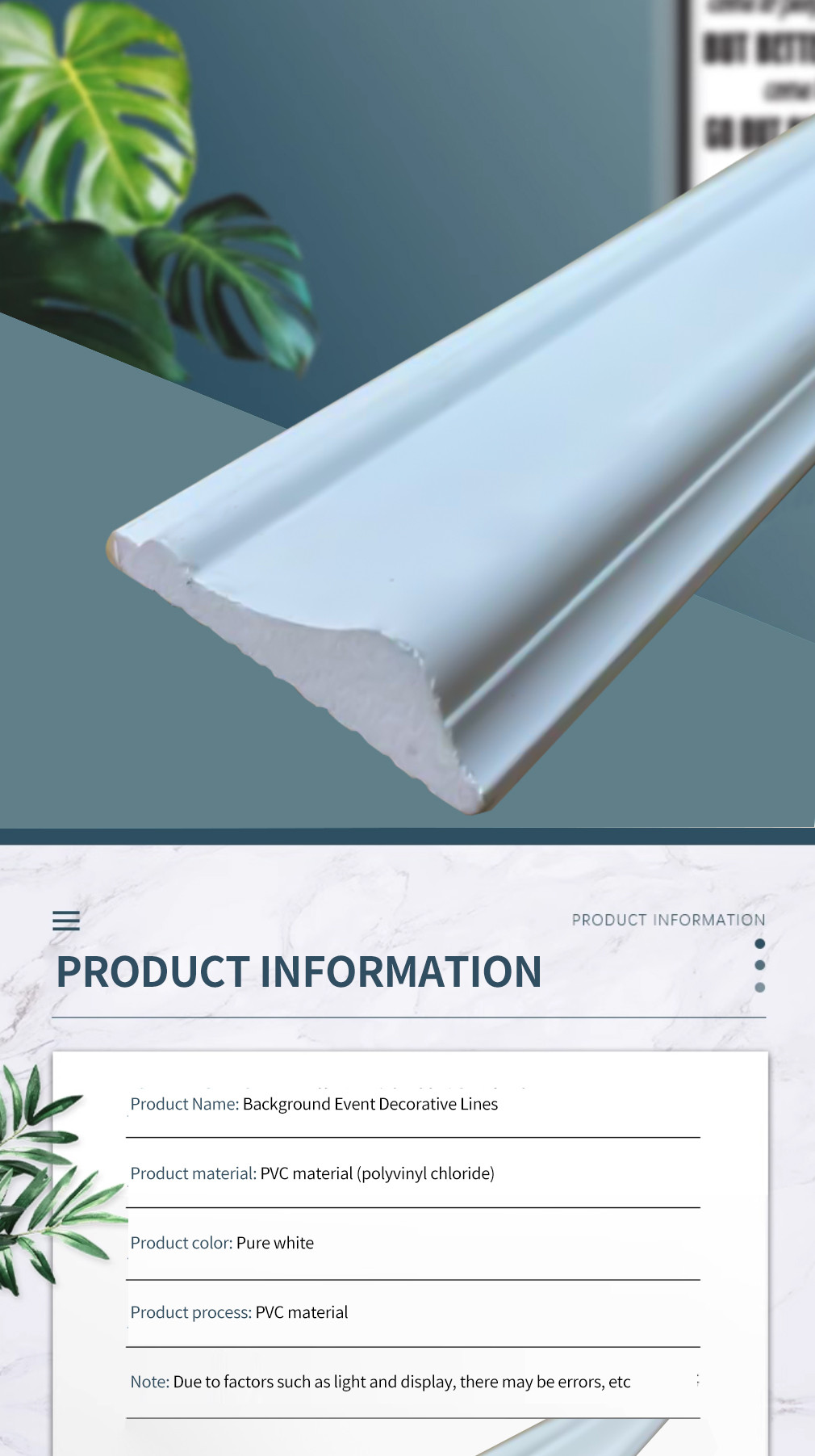 [8ft PVC Wainscoting Panel] Angel White Decorative Wall Trim ...