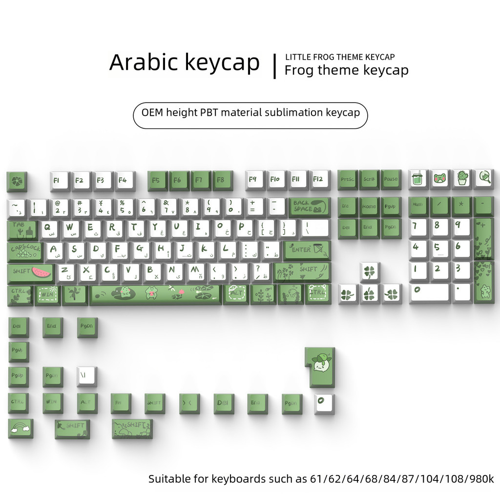 New Keycaps Personalized Chiba [Dye-Sublimation Russian, Korean Arabic ...