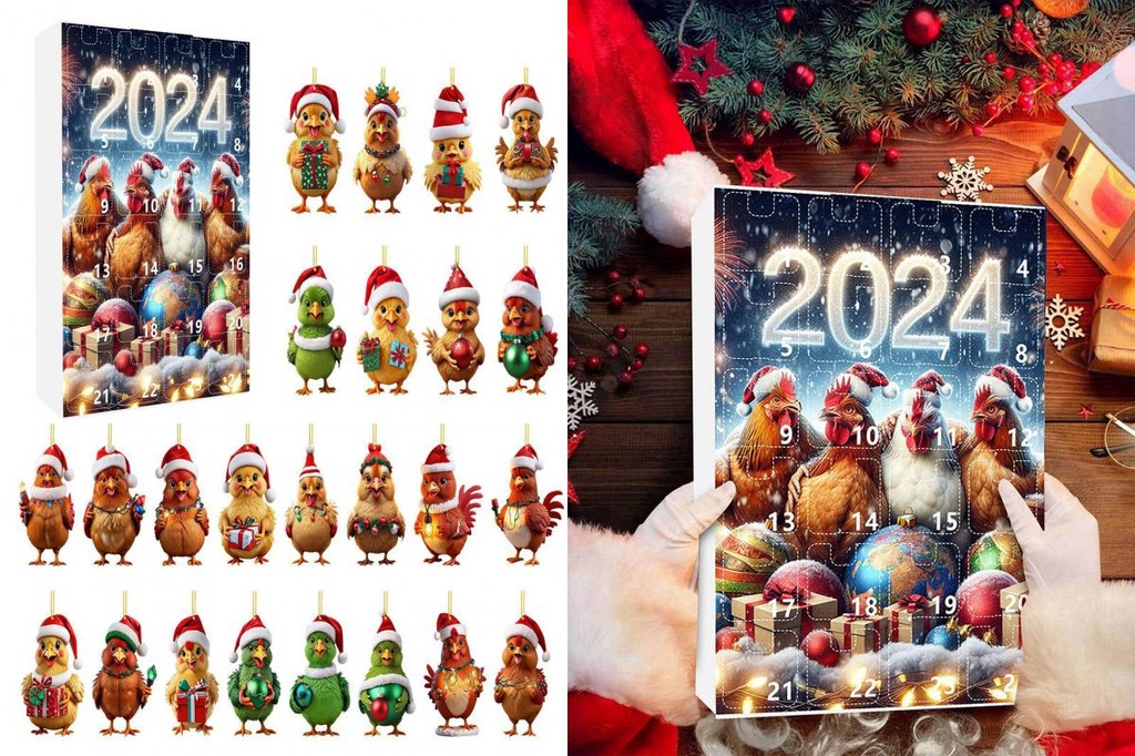 RC~ Christmas Tree Decoration Set Digital 2024 Advent Calendar 2024 ...