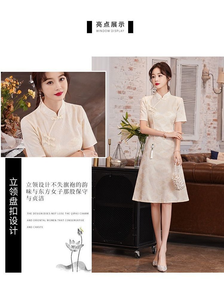[HMYY] Ready Stock~Young Style Improved Cheongsam Plus Size Women's ...