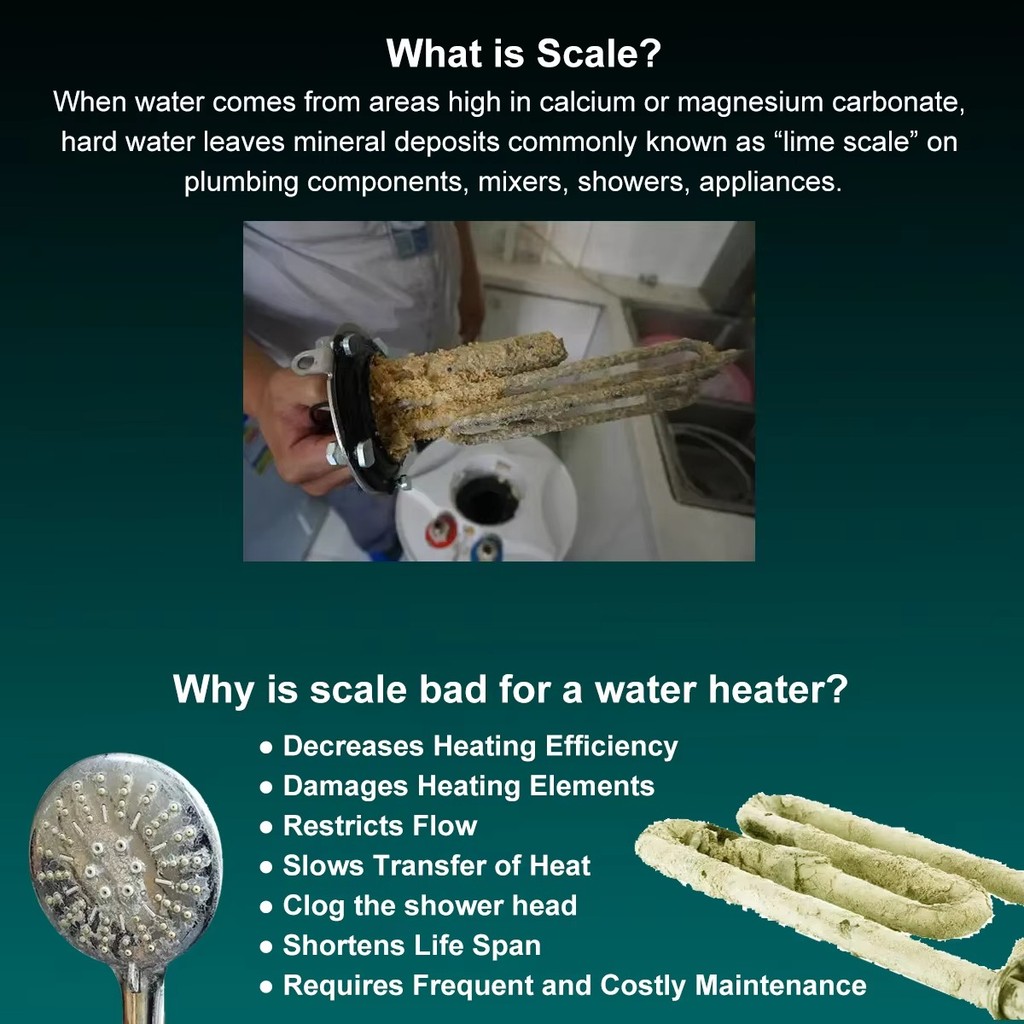 ALTHY IPSE Terminal Scale Inhibition Water Softener System Descaler ...