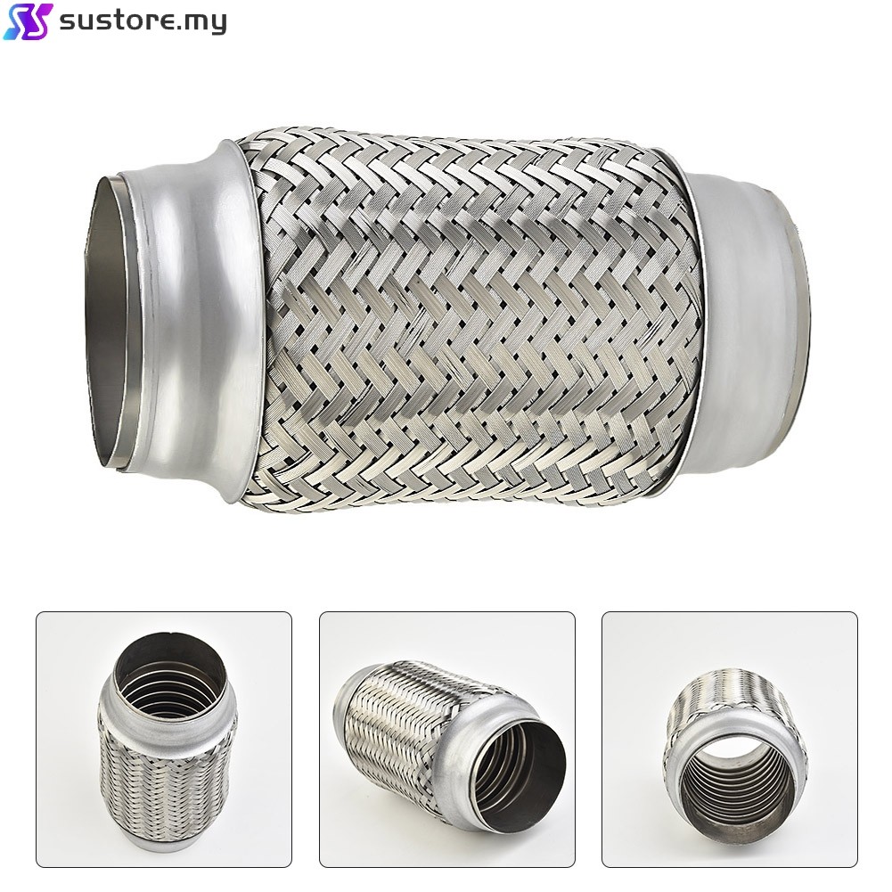 [Super]Car Auto Exhaust Flex Pipe Stainless Steel Weld Flexible Joint ...
