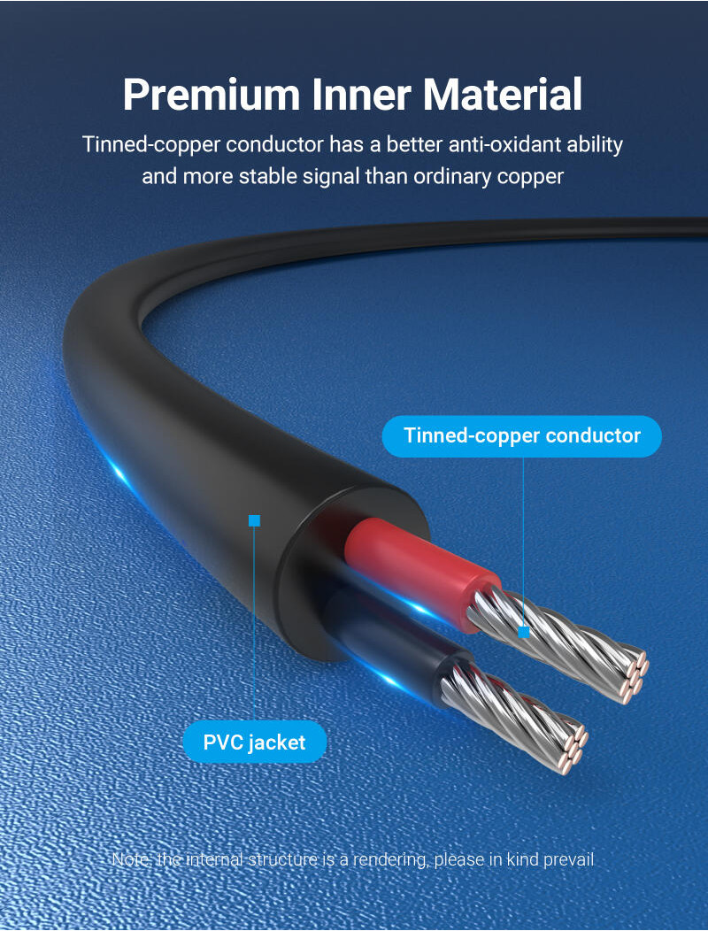 Vention USB to DC 5.5mm Charging Cable 28 AWG for Hub Mini Fan Table ...