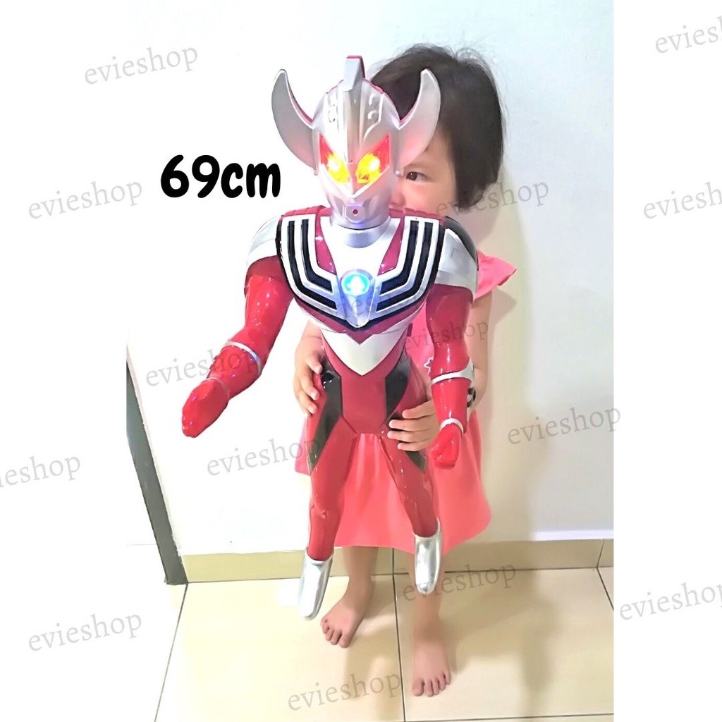 in stock FREE BATTERIES! Ultra Superhero Man Large 54cm - 69cm Big ...
