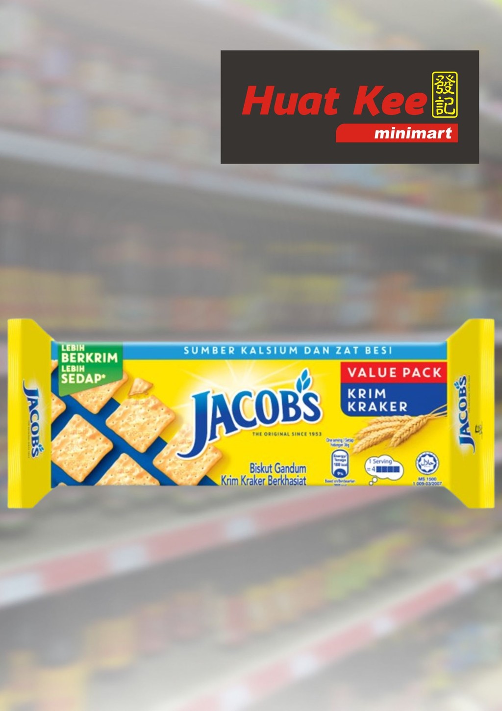 Jacob Cream Crackers Value Pack 324g | Shopee Malaysia