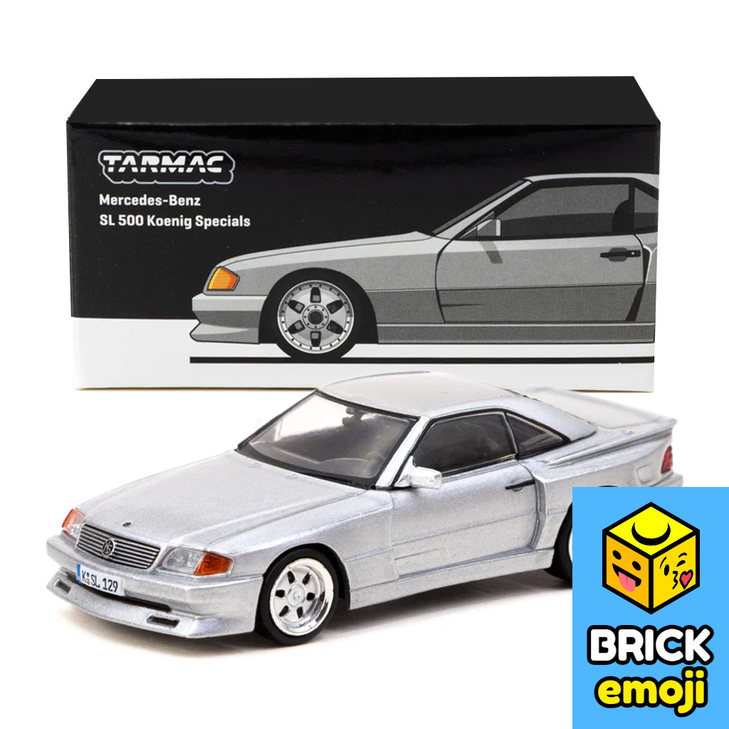 Tarmac Works Mercedes Benz SL500 Koenig Specials Silver 1/64 T64G-045 ...