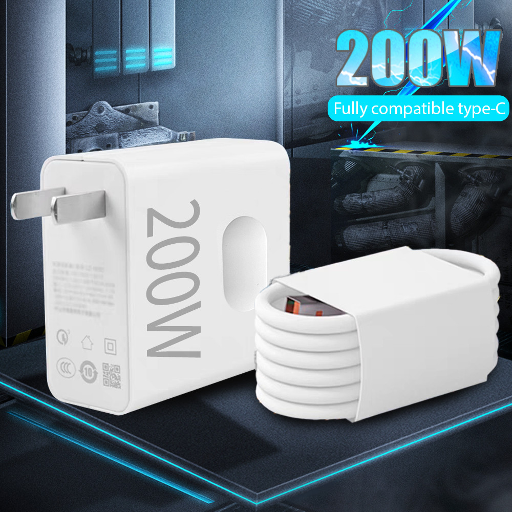 Universal 200W Fast Charging Mobile Phone Charger Adapter & Quick ...