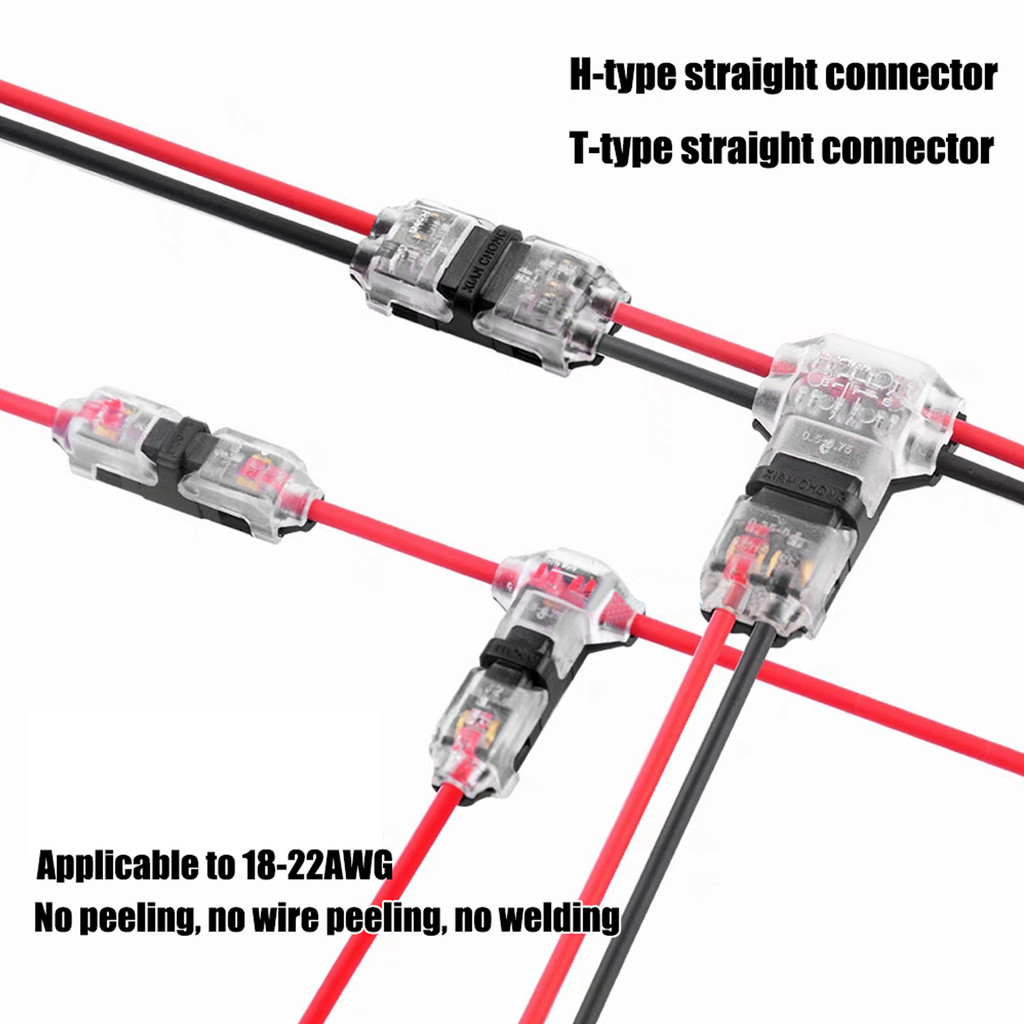 Low Voltage Universal Compact Wire T Tap Connectors - Safe Quick ...