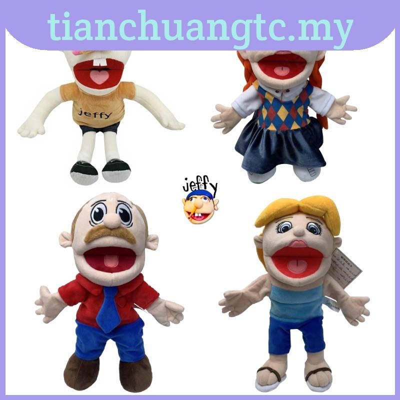 40cm Jeffy Puppet Doll Jeffy Hand Puppet Sml Jeffy Puppet Family Real ...