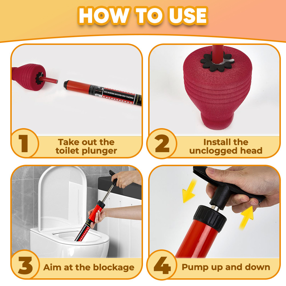 Perfect Bath Toilet Plunger Pelocok Tandas Pam Tandas Tersumbat Toilet ...