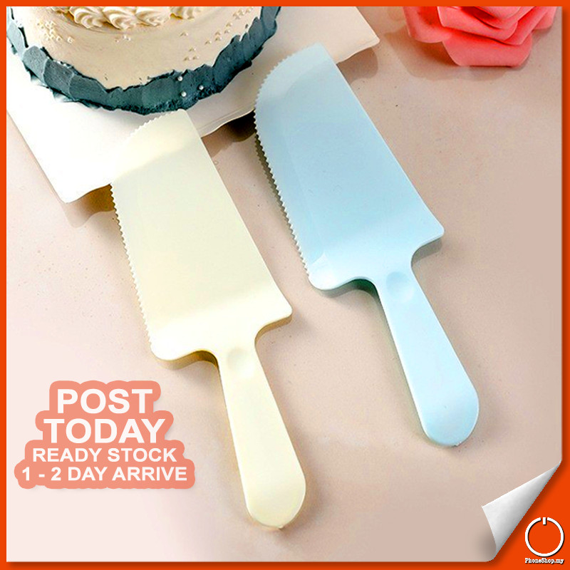 𝐀𝐋𝐋 𝐎𝐂𝐂𝐀𝐒𝐈𝐎𝐍 1pc Disposable Plastic Birthday Cake Knife Cutter Dessert ...