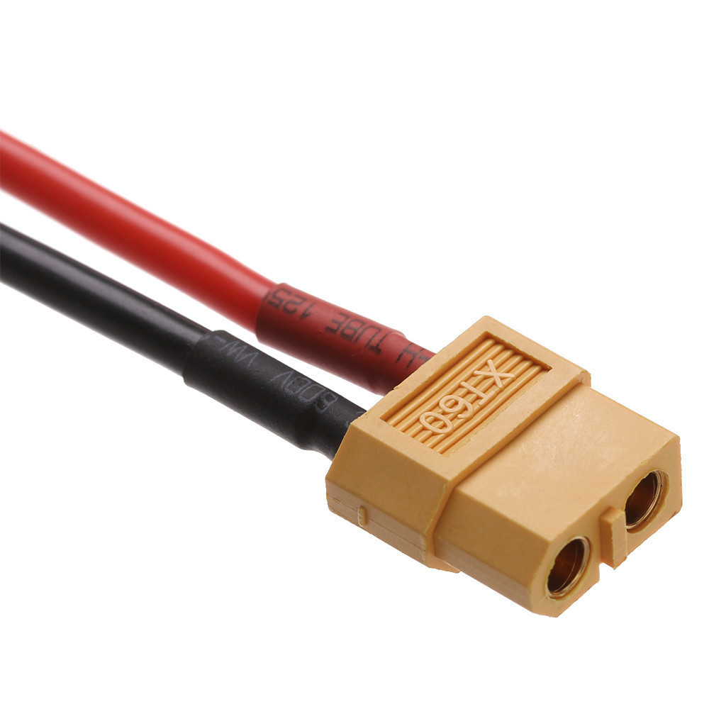 XT60 Male Female Plug Connector with Silicon Cable Wire12AWG/14 AWG ...