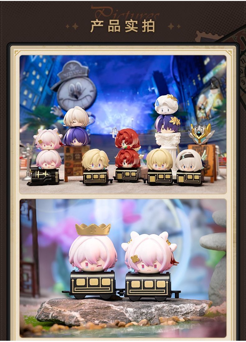 genuine product Honkai Star Rail Stacking Fun Trendy Blind Box Desktop ...