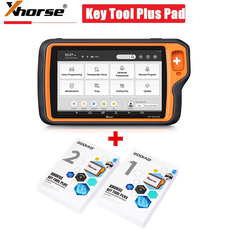 Original Xhorse VVDI Key Tool Plus Pad Combined Functions of VVDI2/VVDI MB/Key Tool Max with ...