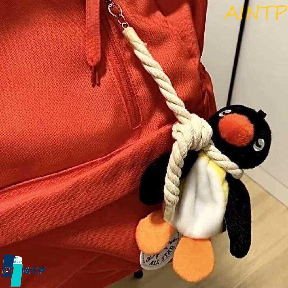 Pingu Doll Pendant Cartoon Hang Rope Pingu Plush Toy Bag Accessories ...