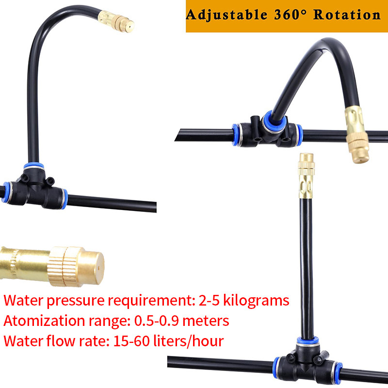 DIY Micro Drip Irrigation System Garden Watering System / Siram Air ...