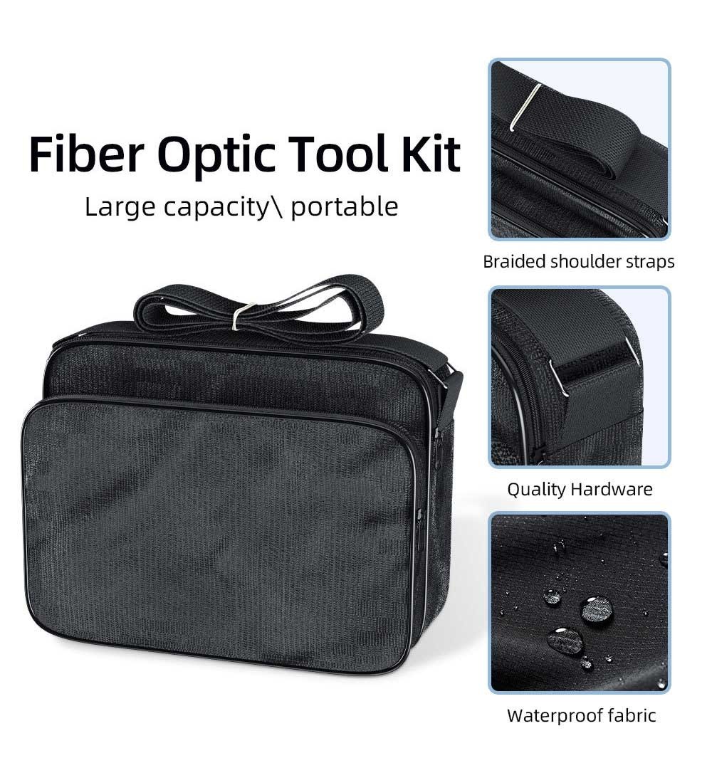 ZoeRax 10-in-1 Fiber Optic Tool Kit with Power Meter/VFL/FC-6S Fiber ...
