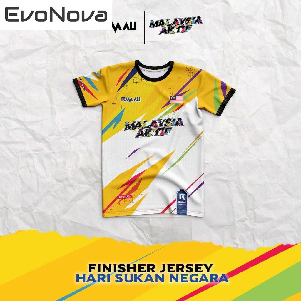 2025 FINISHER JERSEY NATIONAL SPORTS DAY EDITION V0 | Shopee Malaysia