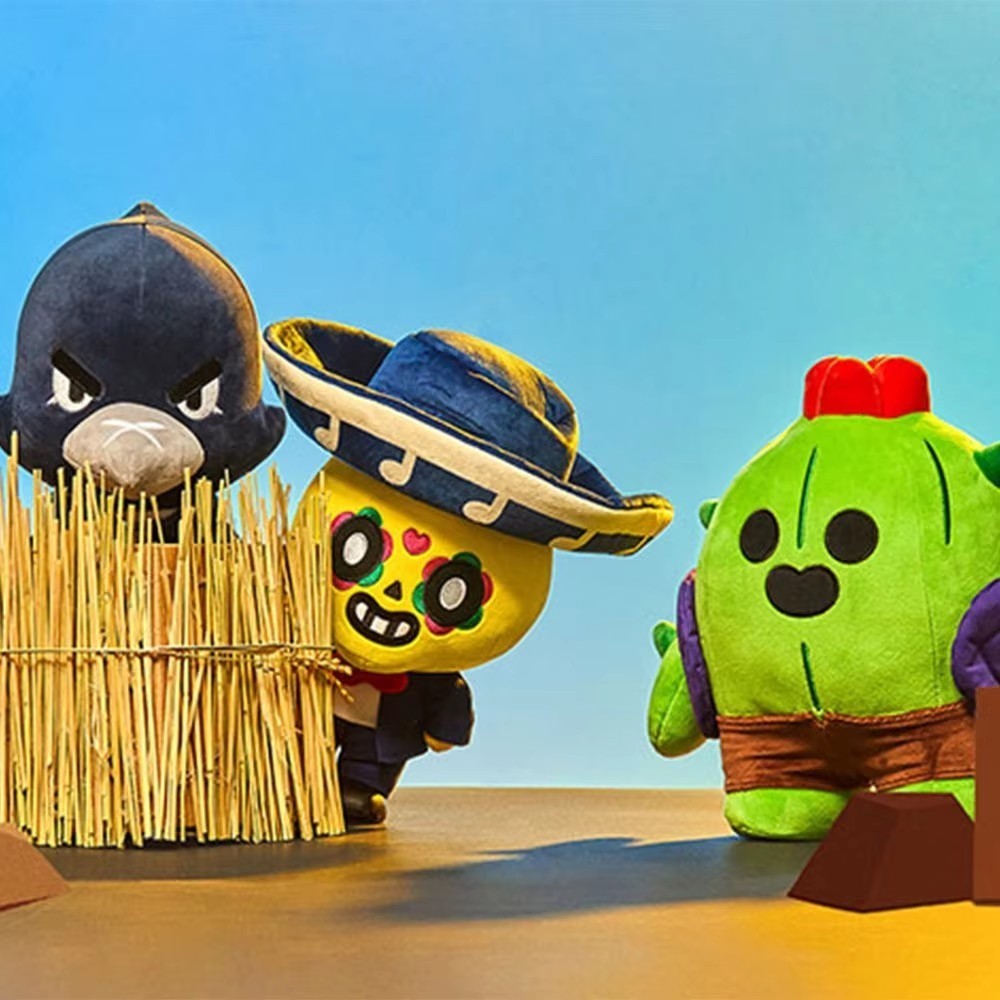 Cartoon Supercell Spike Plush Toy Brawl Stars Plush Dolls Game ...