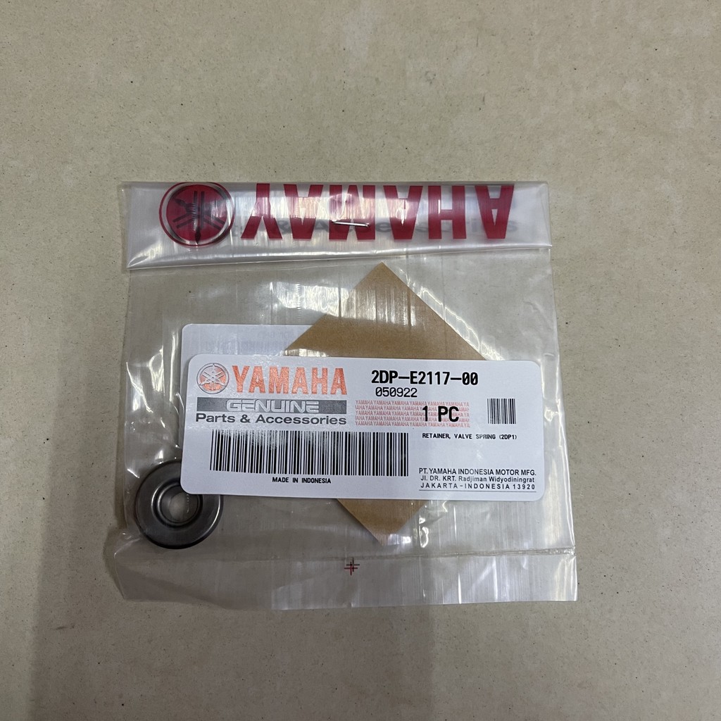 YAMAHA Y16ZR Y16 VALVE RETAINER 100% ORIGINAL HLY RETAINER SPRING VALVE ...