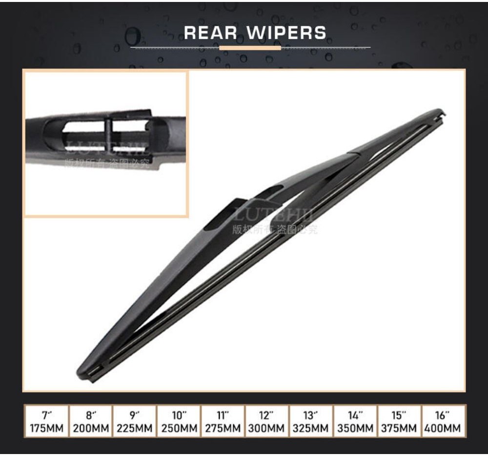 Wiper 12" Rear Wiper Blade & Arm Set Kit For Mercedes Benz A150 A160 ...