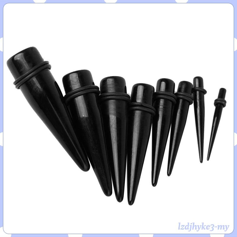in stock [NANA] 8pc 4-18mm Ear Stretcher Expander Taper Kit Plug Tunnel ...