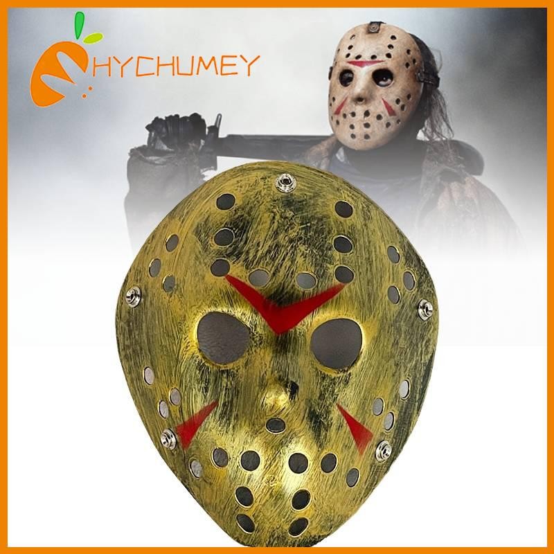Jason Mask Green For Halloween Horror Cosplay Parties And Props Scary ...