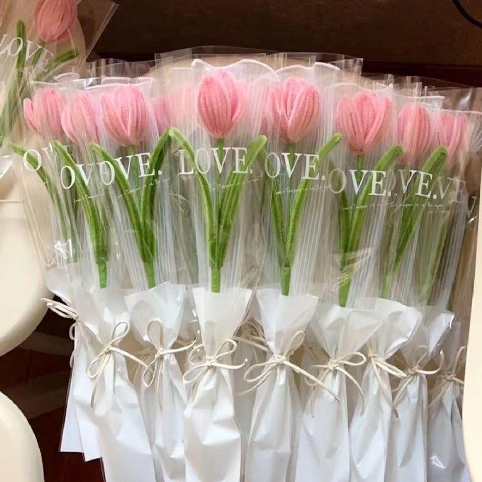 Kit Kraf Tulip DIY Premium dengan Batang Boleh Bengkok – Set Hadiah ...