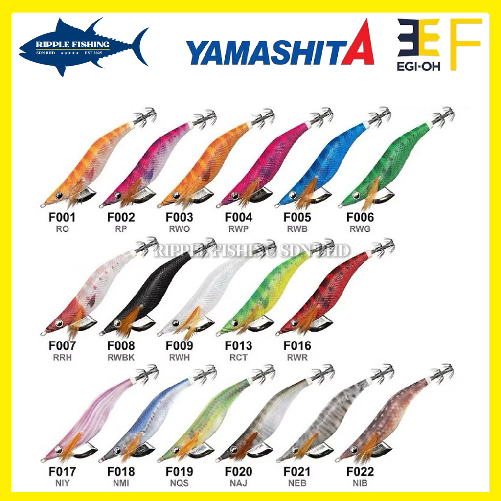 YAMASHITA EGI-OH F (SIZE 2.0) SQUID JIG FISHING LURE EGING CANDAT SOTONG | Shopee Malaysia