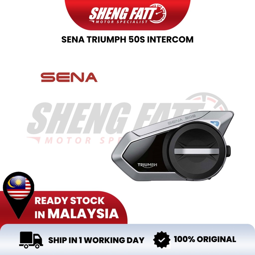 SENA TRIUMPH 50S INTERCOM Communication Intercom System Bluetooth ...